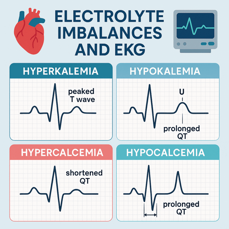 EKG Changes & Electrolyte Imbalances: A Simple Guide for Nurses