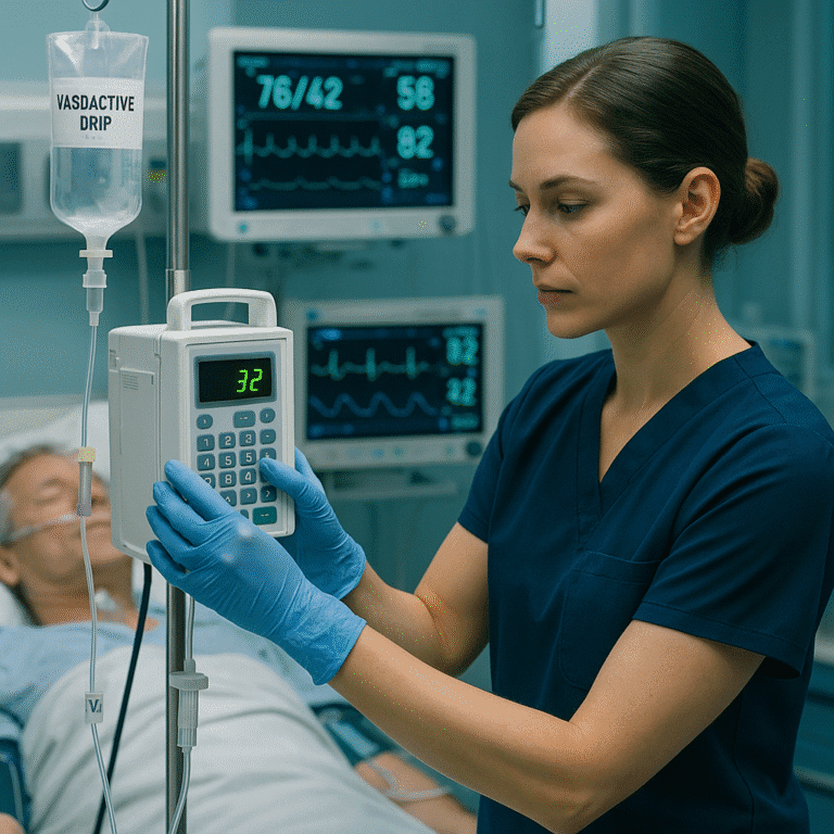 Vasoactive Drips 101: Understanding Pressors and Titration