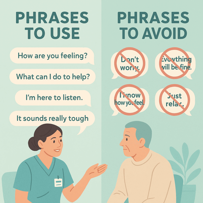 Therapeutic Communication: Phrases to Use and What to Avoid