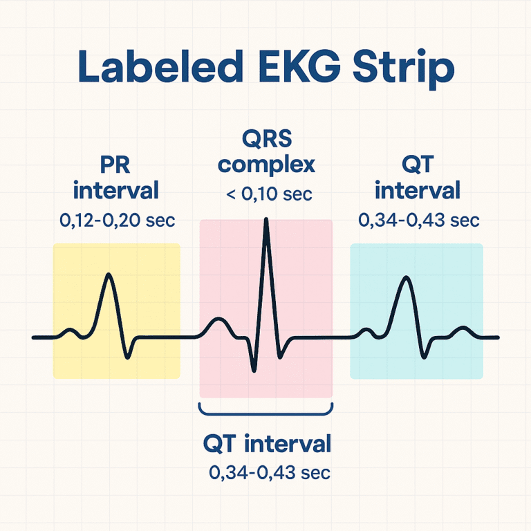 Understanding EKG Intervals: PR, QRS, and QT Made Easy