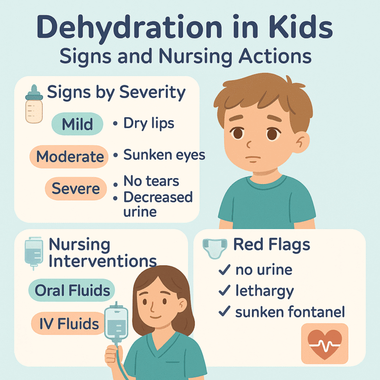 Dehydration in Kids: Signs & Treatment for Nurses