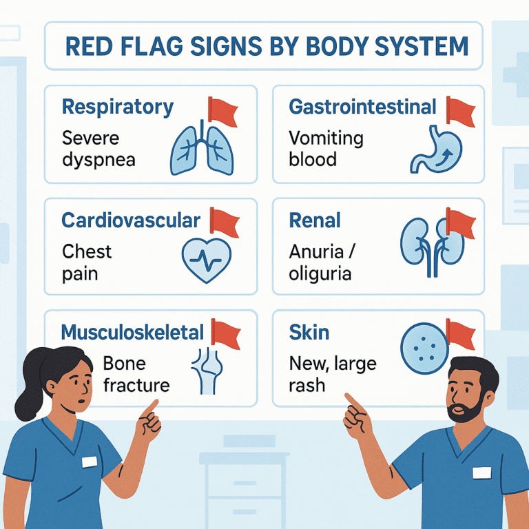 Red Flag Signs in Nursing: NCLEX Must-Know Guide