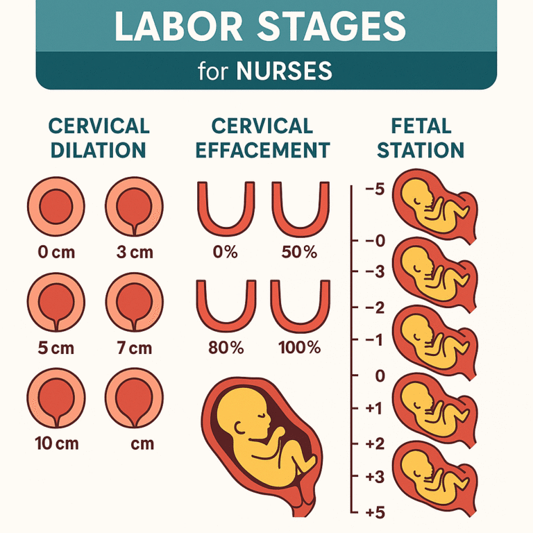 Labor Stages Cervical Dilation Effacement Station