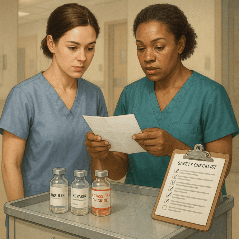 High-Alert Medications – The Ones You Must Double-Check