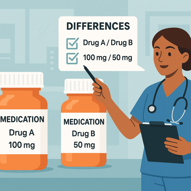 Drug Class Look-Alikes/Sound-Alikes – Easy Confusion Meds