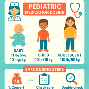 Pediatric Medication Dosing – Weight-Based Rules Simplified