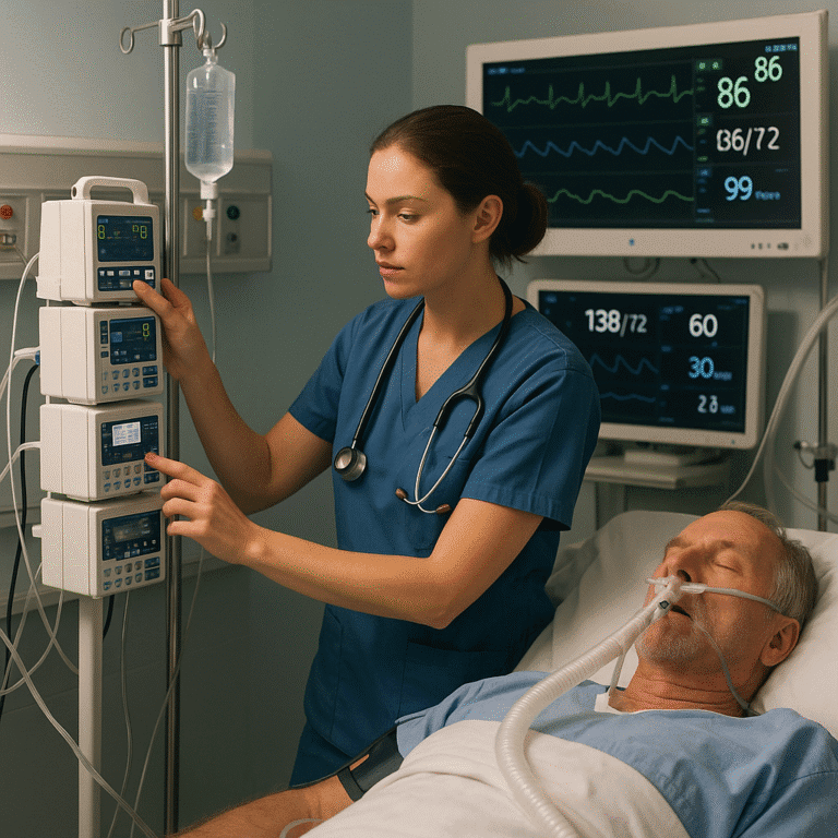 ICU Drips Explained Nursing Guide