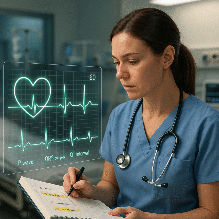 Tips for Memorizing EKG Intervals and Waveforms for Nurses
