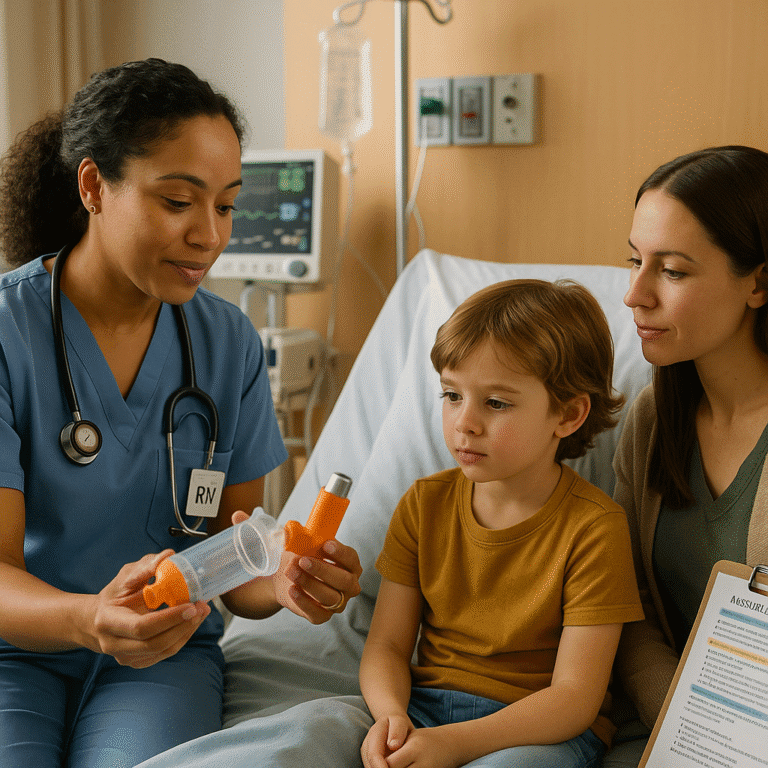 Caring for a Child with Asthma: Essential Nursing Guide