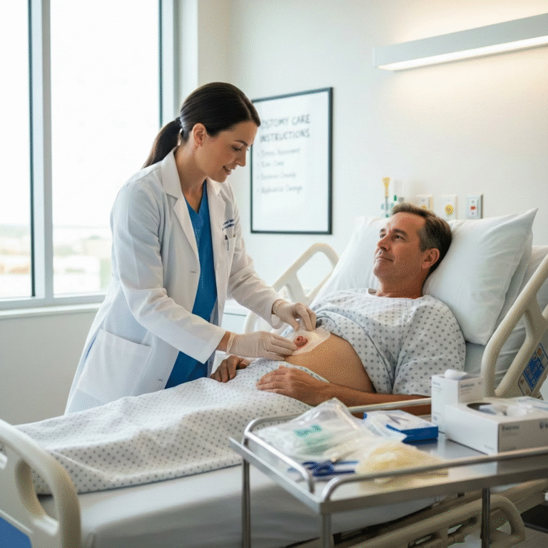 Nursing Care for Ileostomy and Colostomy Patients