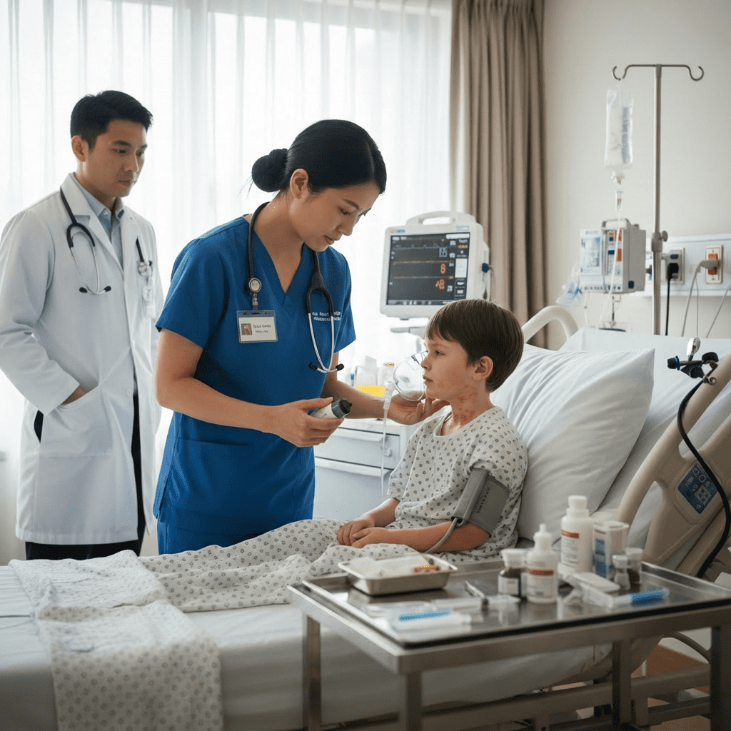 Childhood Allergies and Anaphylaxis: Essential Nursing Steps