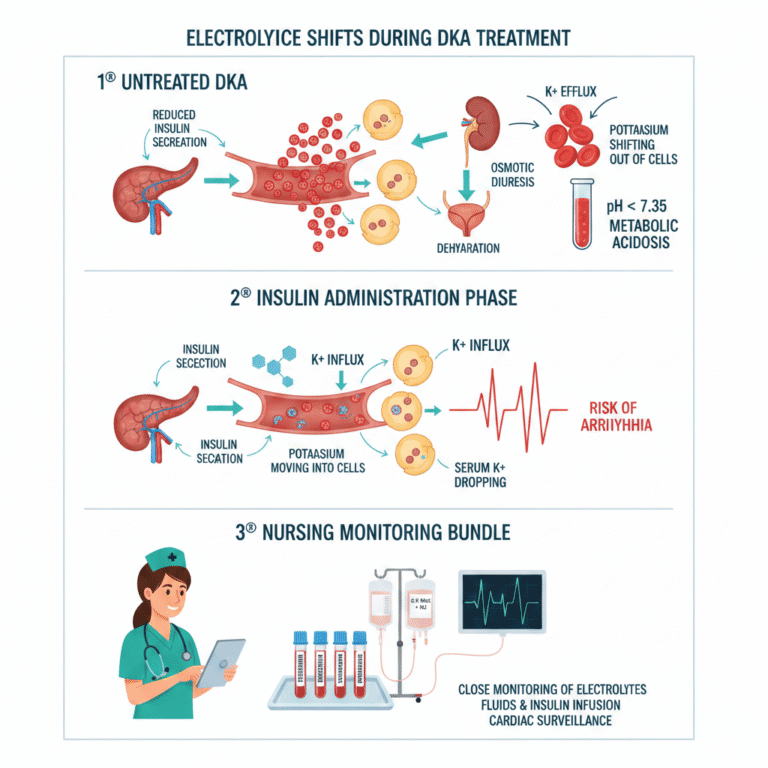 Electrolyte Monitoring During DKA Treatment: NCLEX Guide