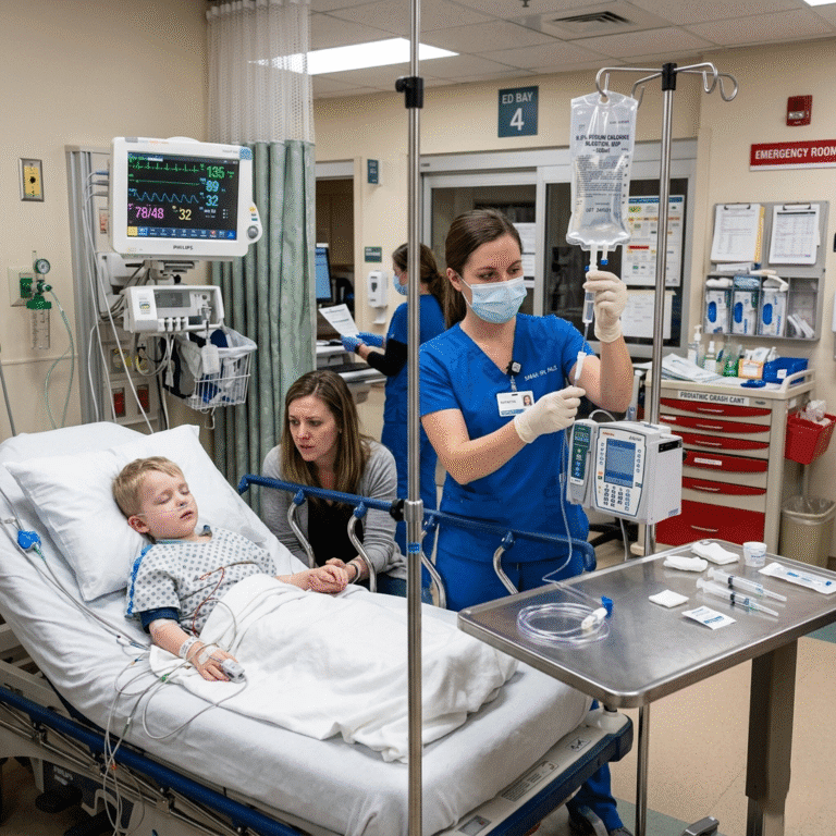 Pediatric Shock Types and Fluid Resuscitation Guide